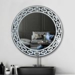 Wainscot Decoration: Large Wainscot Mirror | Yarbough Design