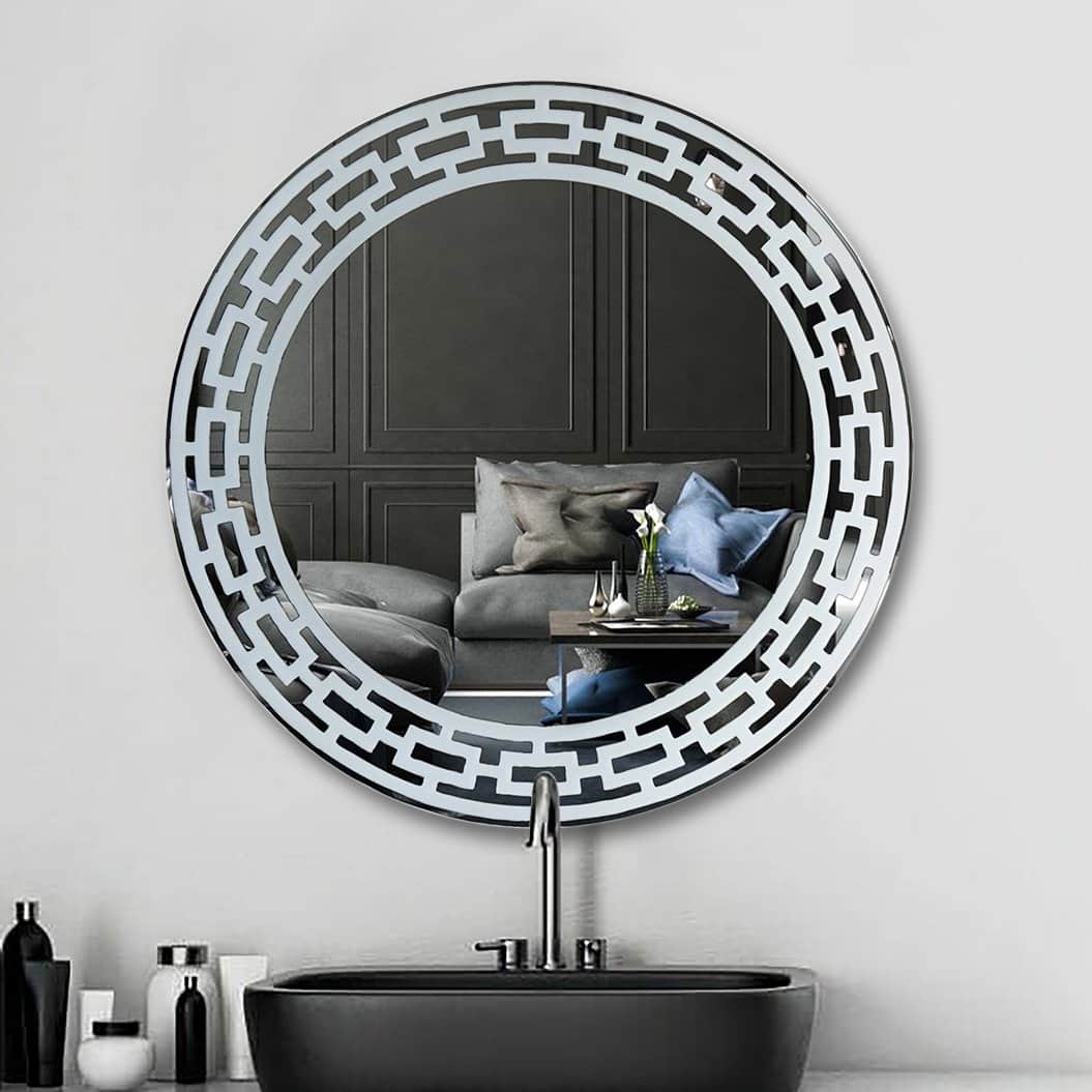 Gear Mirror: Large Industrial Style Mirror | Yarbough Design