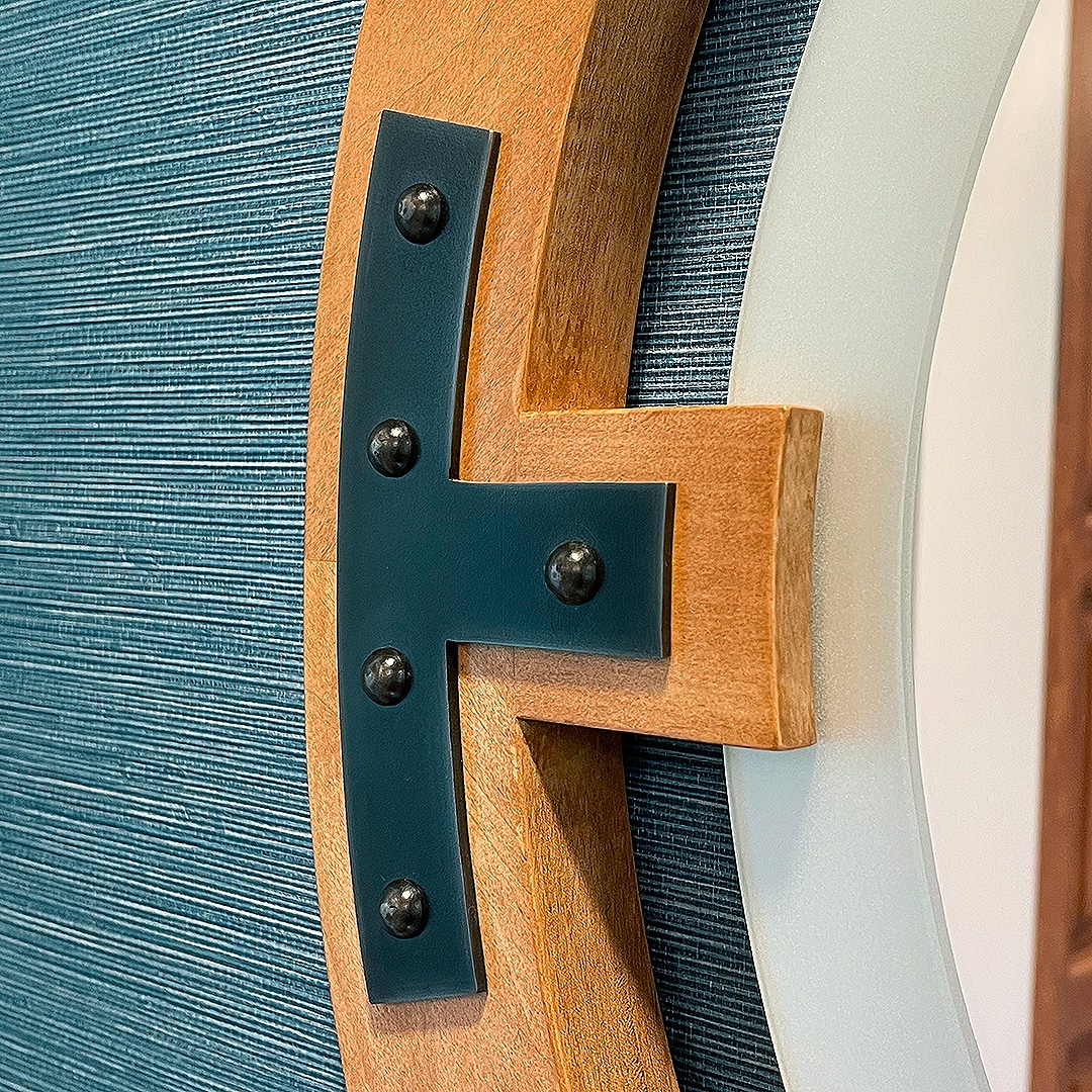 Oculus - Hardwood Wall Mirror | Yarbough Design