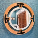 Gear Mirror: Large Industrial Style Mirror | Yarbough Design