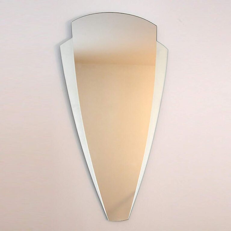 Leopard Print Wall Mirror - 22" Round | Yarbough Design